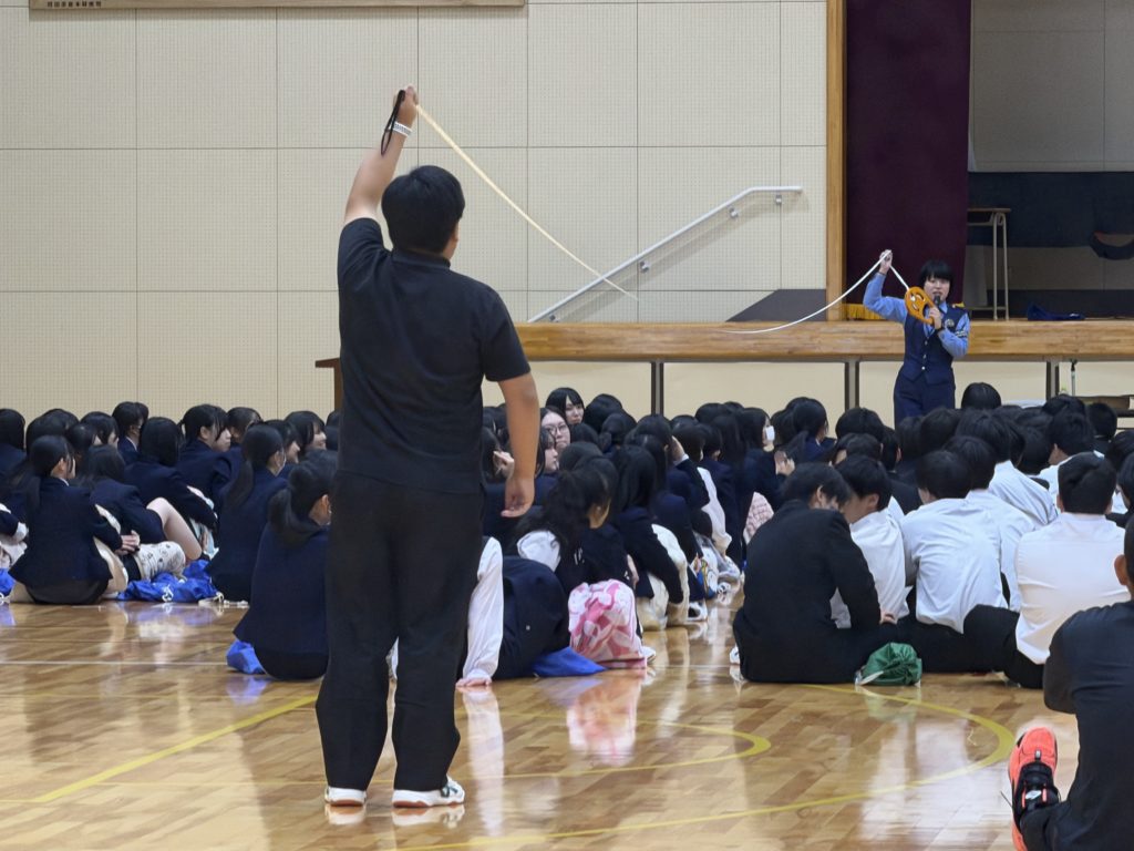 【交通安全教室】 – 群馬県立沼田高等学校