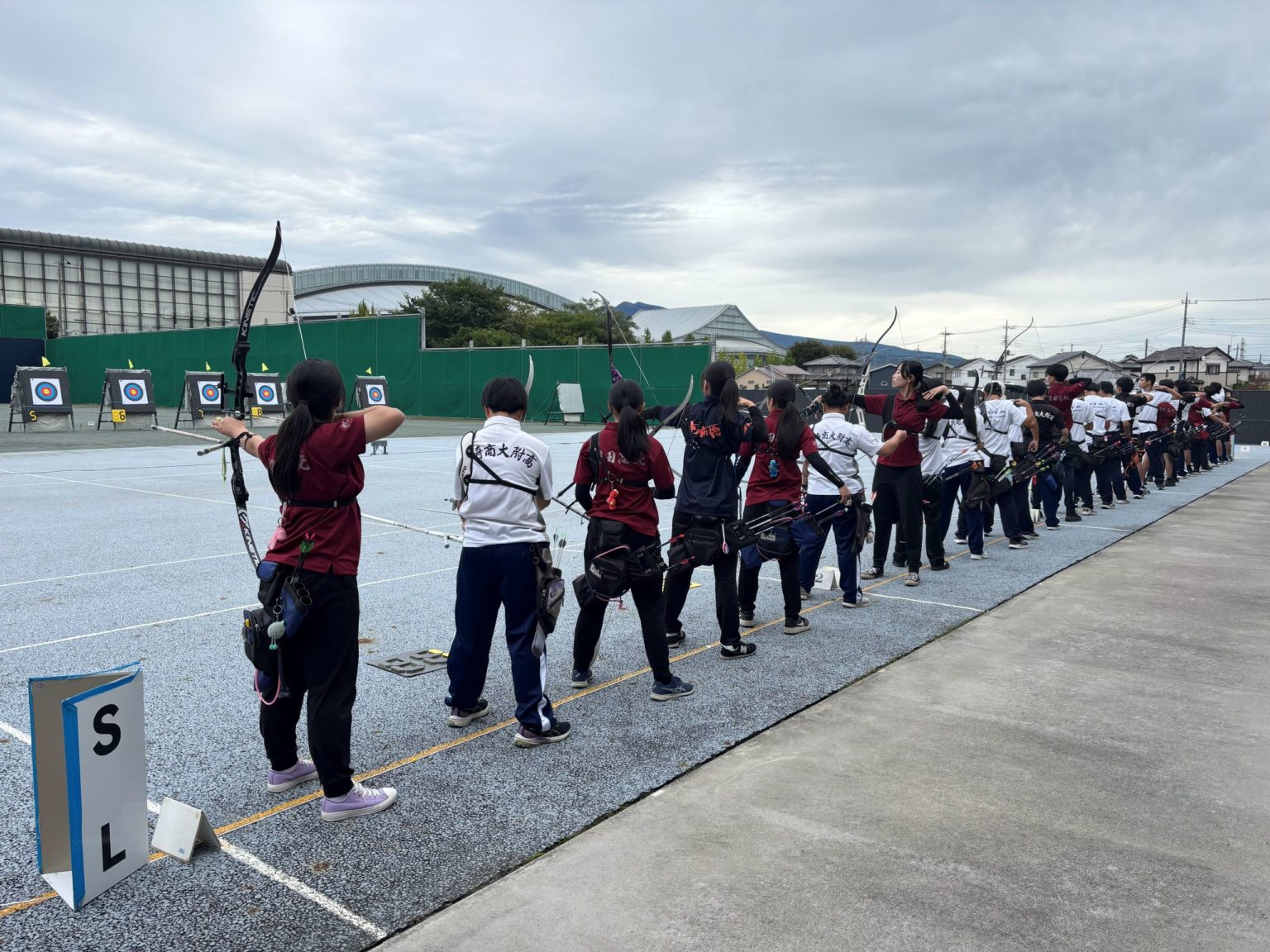 アーチェリー部1年生 公式戦デビュー – 群馬県立沼田高等学校
